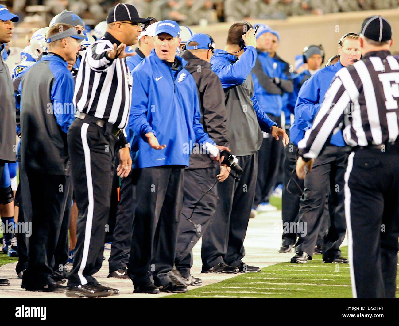 Colorado Springs, Colorado, USA. 10th Oct, 2013. Air Force head coach ...
