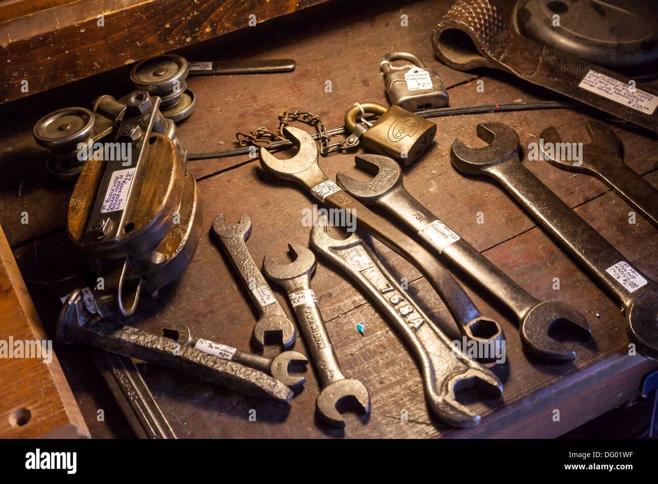 Antique Tools Display High Resolution Stock Photography and Images - Alamy