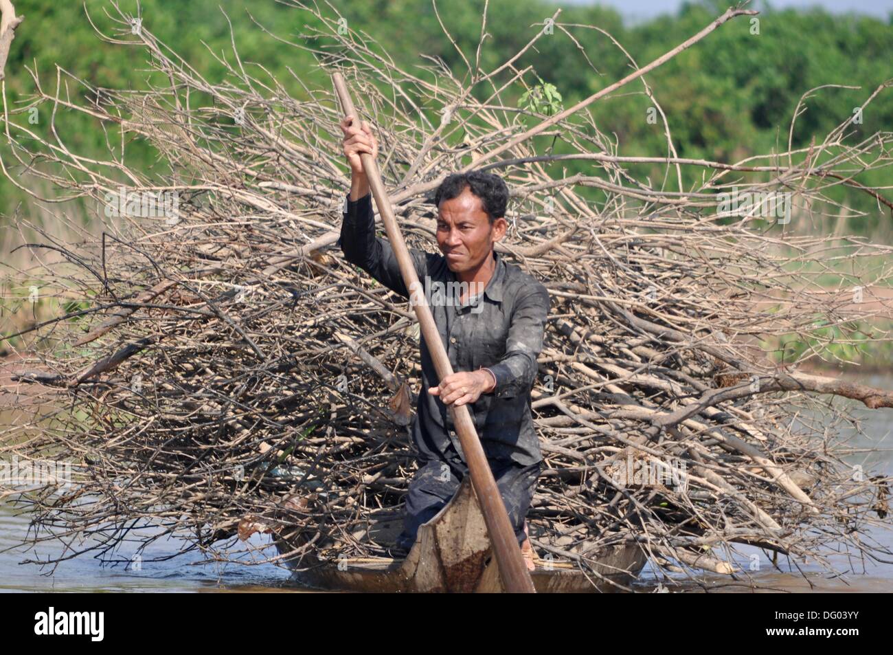 Man Carrying Sticks High Resolution Stock Photography and Images - Alamy