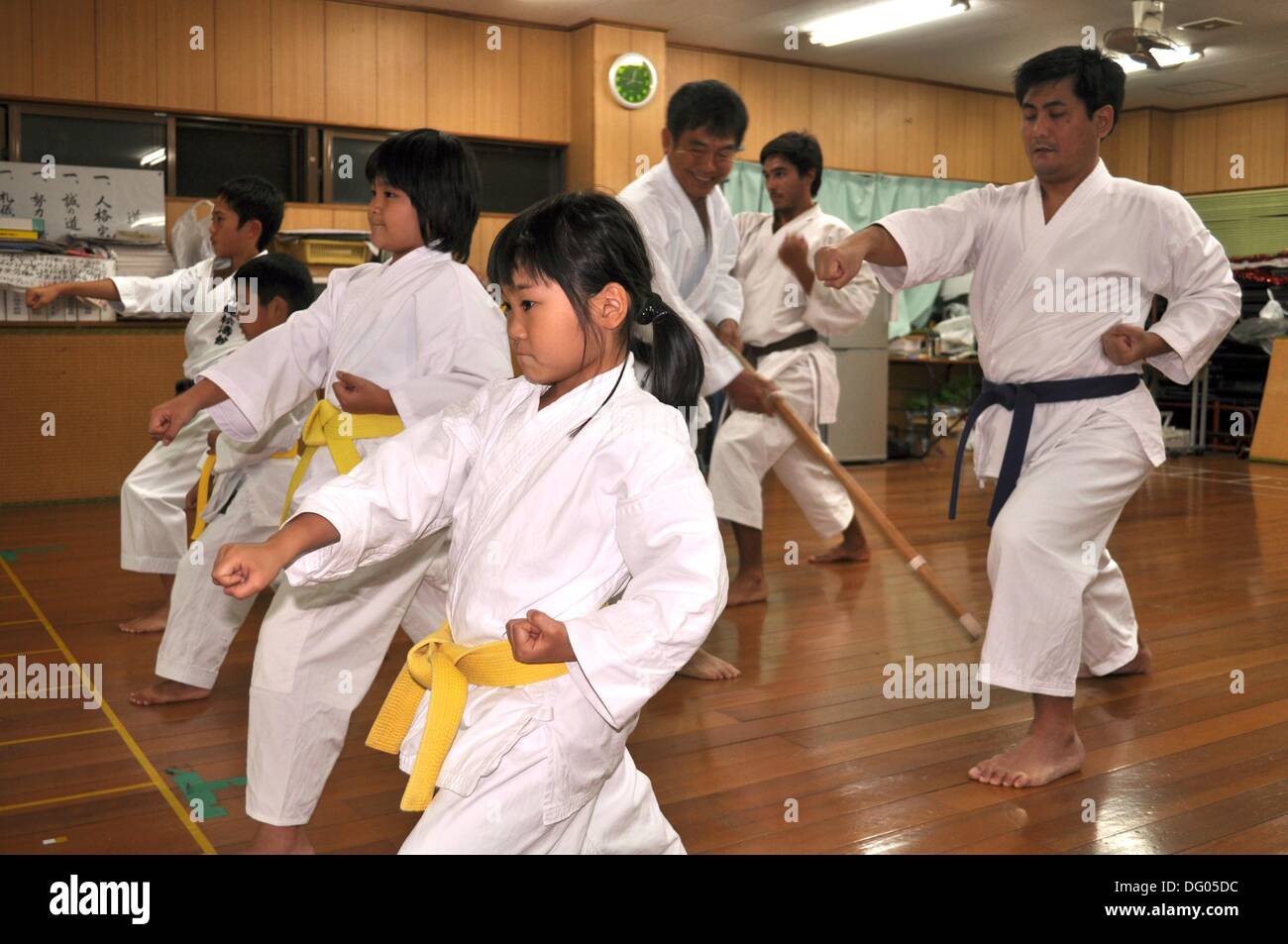 Karate class dojo hi-res stock photography and images - Alamy