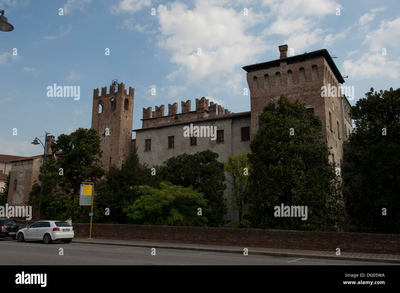 Italy, Veneto, Nogarole Rocca, castle, medieval, town hall, travel ...