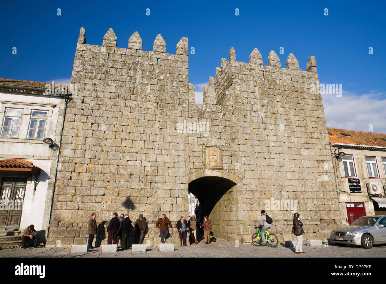 Trancoso portugal castle walls hi-res stock photography and images - Alamy