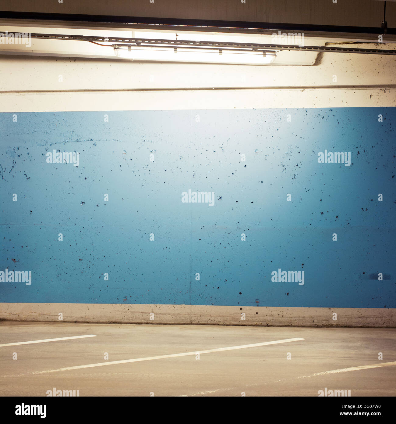 Empty warehouse wall, can be used as industrial background Stock Photo ...