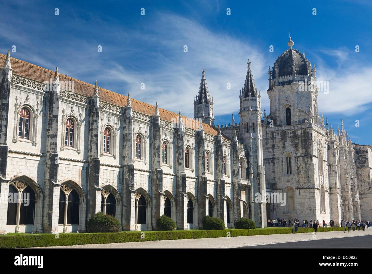 Monastery Of St Jeronimo Hieronymite Monastery High Resolution Stock ...