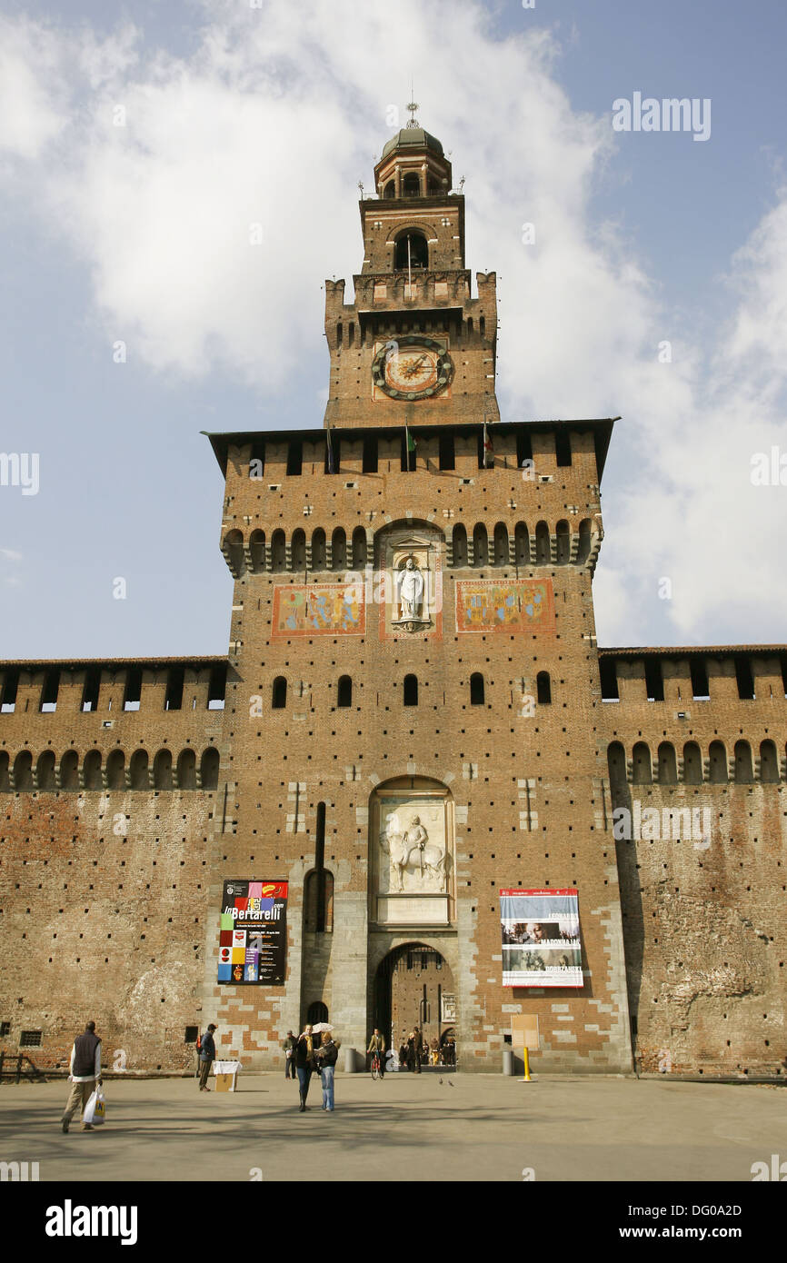 Porta del filarete hi-res stock photography and images - Alamy