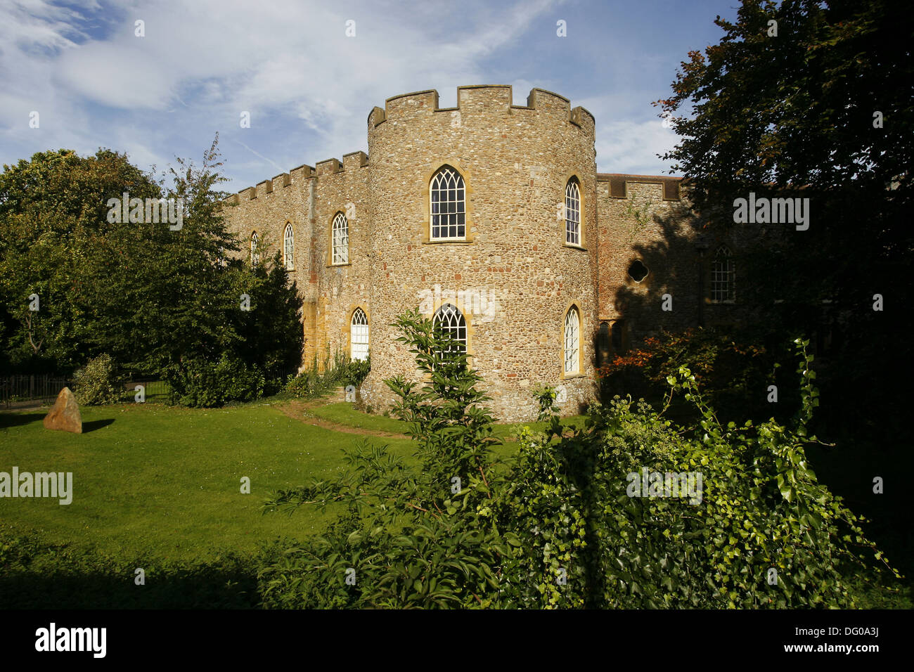 Taunton Castle Taunton Somerset England High Resolution Stock ...