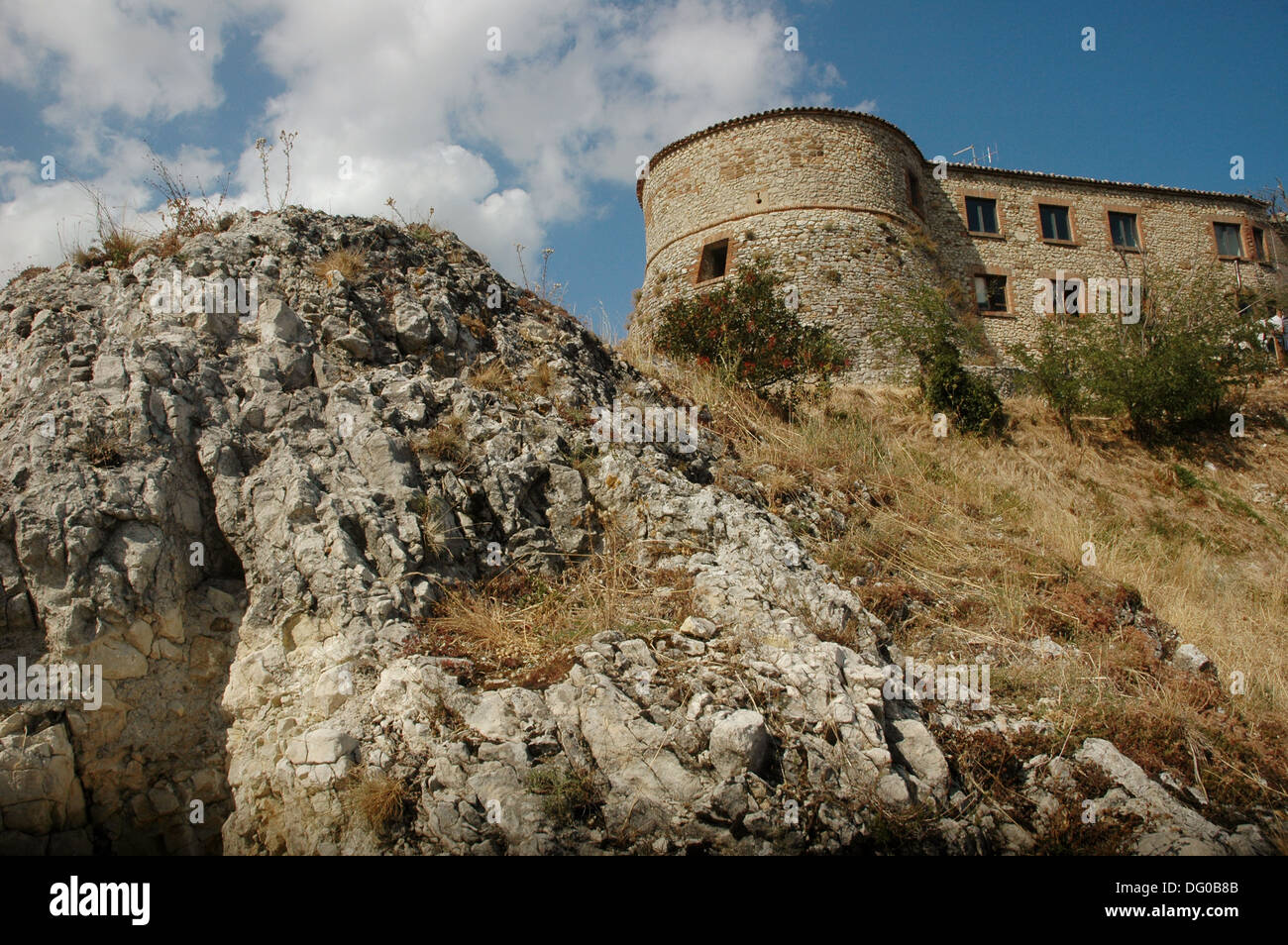 Torriana (Rimini, Italy), the Rocca (Castle Stock Photo - Alamy