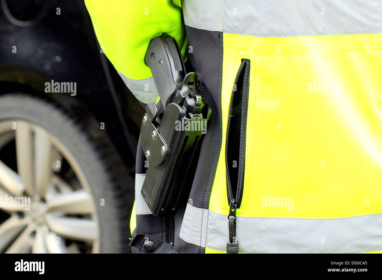 Czech police gun hi-res stock photography and images - Alamy