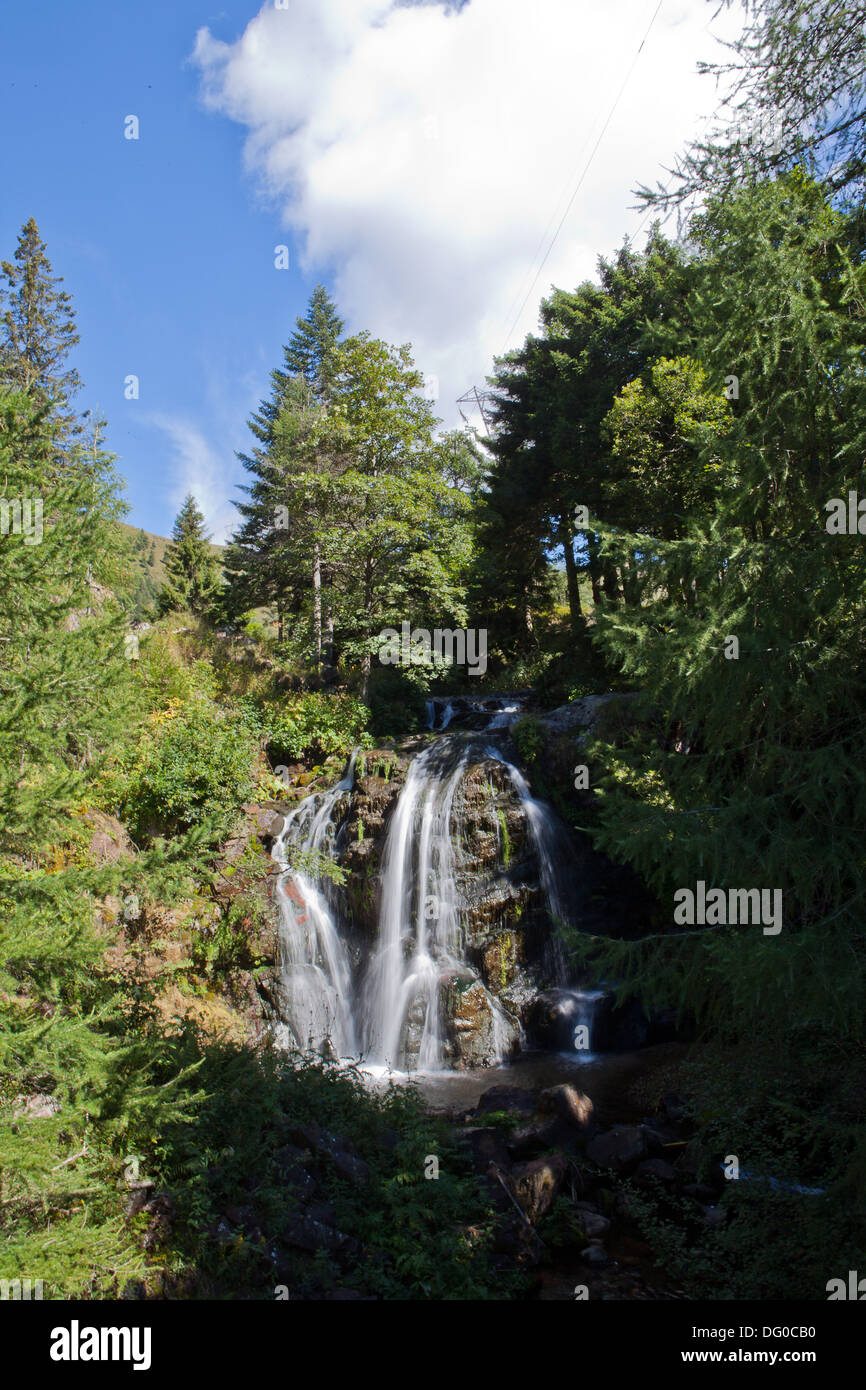 Europe, Italy, Lombardy, Val biandino, landscape, mountain, river ...