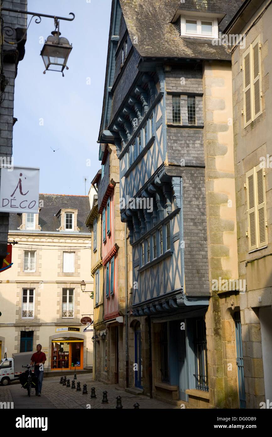 Brittany Quimper Old Town Breton High Resolution Stock Photography and ...