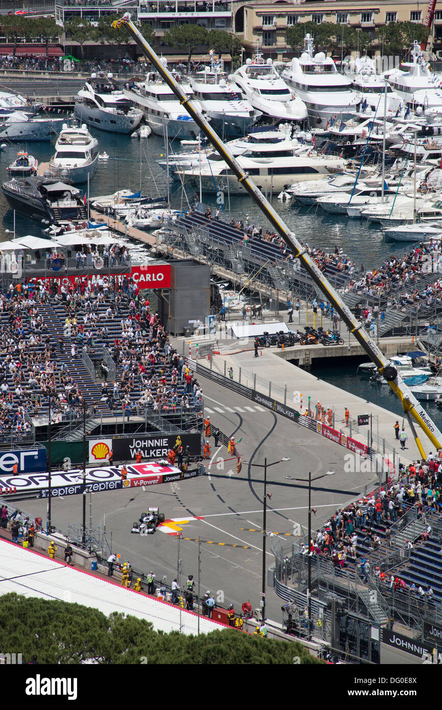 Formel 1, GP2, Car, Race, Monaco, Monte Carlo Stock Photo - Alamy