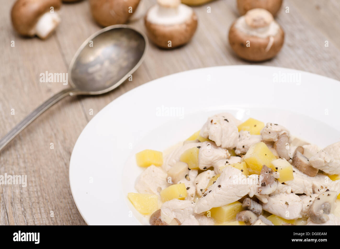 Turkey fricassee hi-res stock photography and images - Alamy