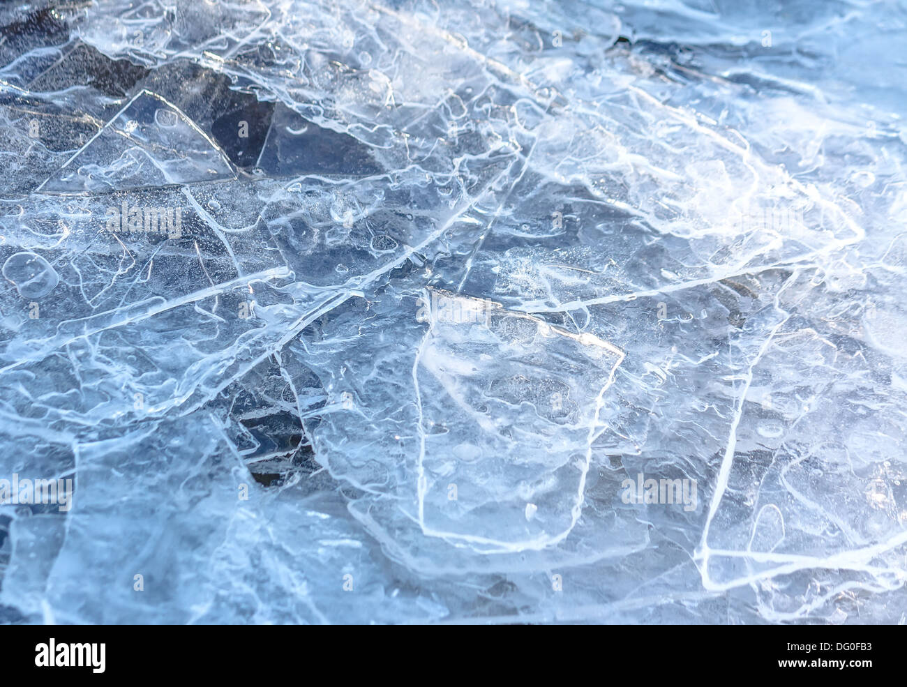 Cracked ice texture hi-res stock photography and images - Alamy