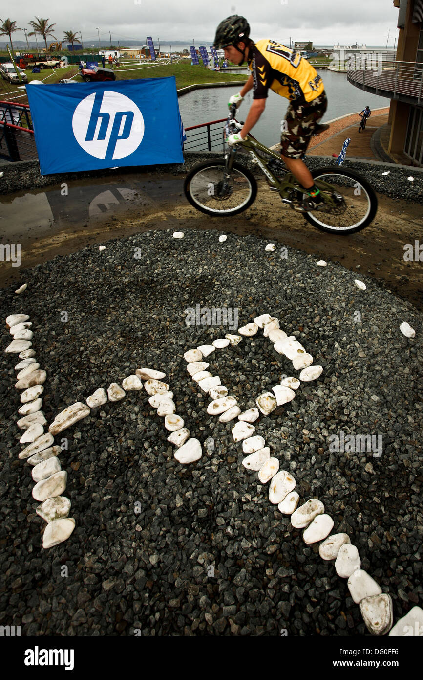 Urban Rage 2009 mountain biking event in Durban, Kwazulu-Natal Stock ...