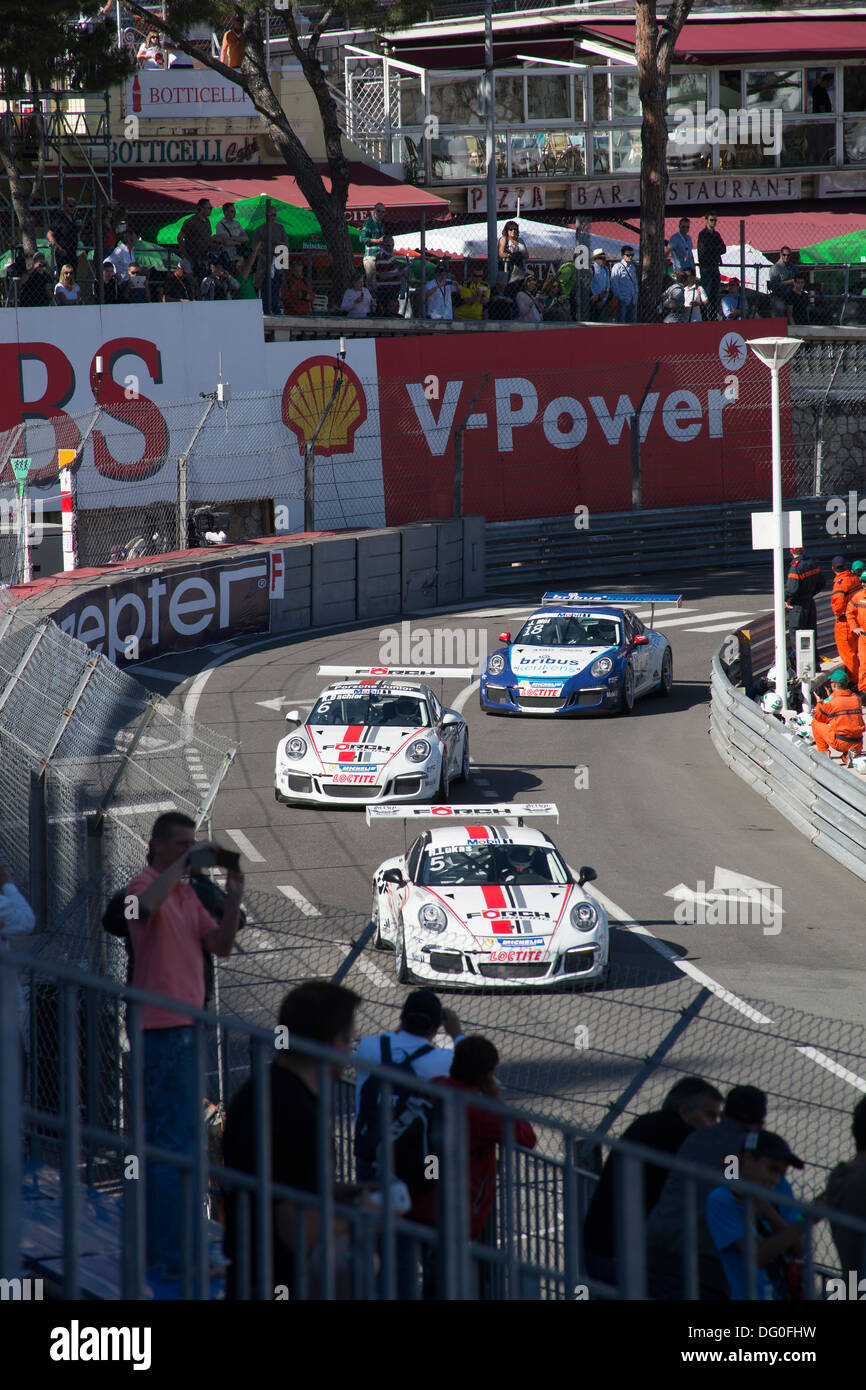 Porsche, Cup, Car, Race, Monaco, Monte Carlo Stock Photo - Alamy