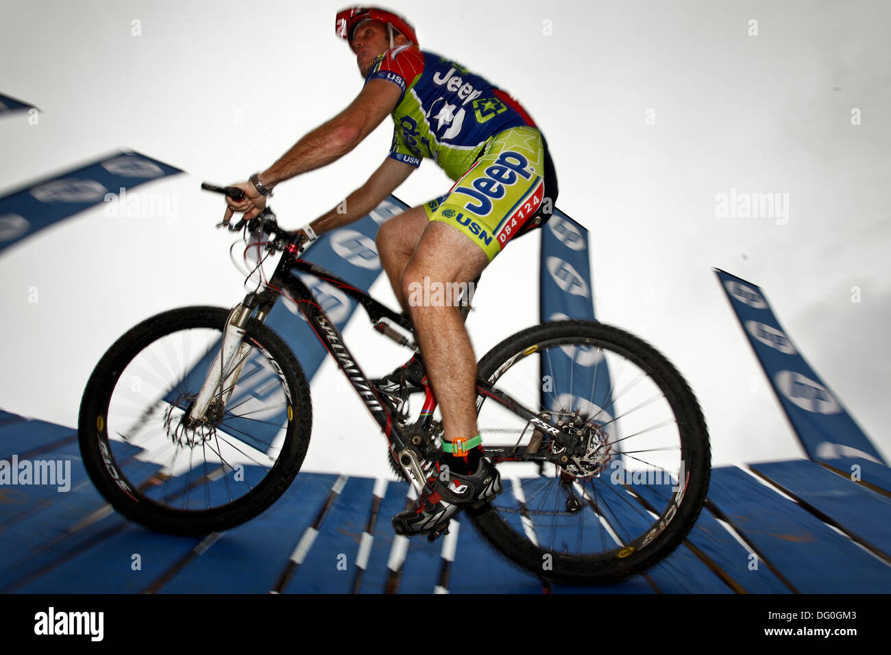 Urban Rage 2009 mountain biking event in Durban, Kwazulu-Natal Stock ...