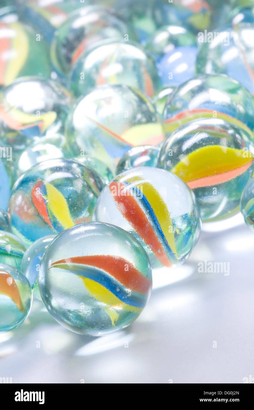 Round glass marbles hi-res stock photography and images - Alamy