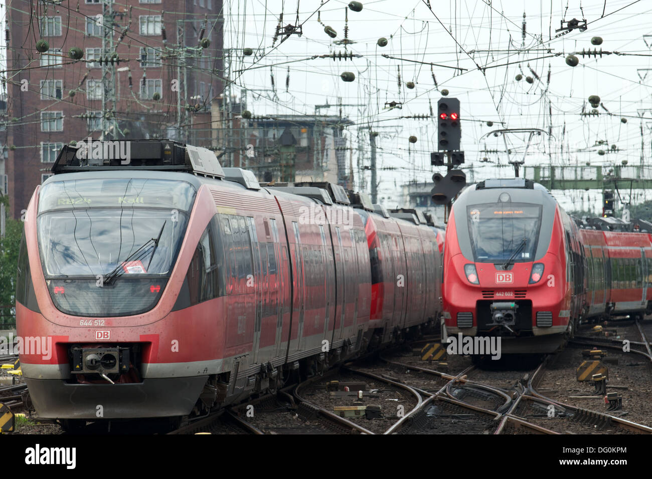 German passenger trains Stock Photo - Alamy