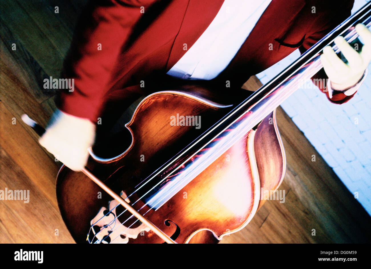 Double bass male hi-res stock photography and images - Alamy