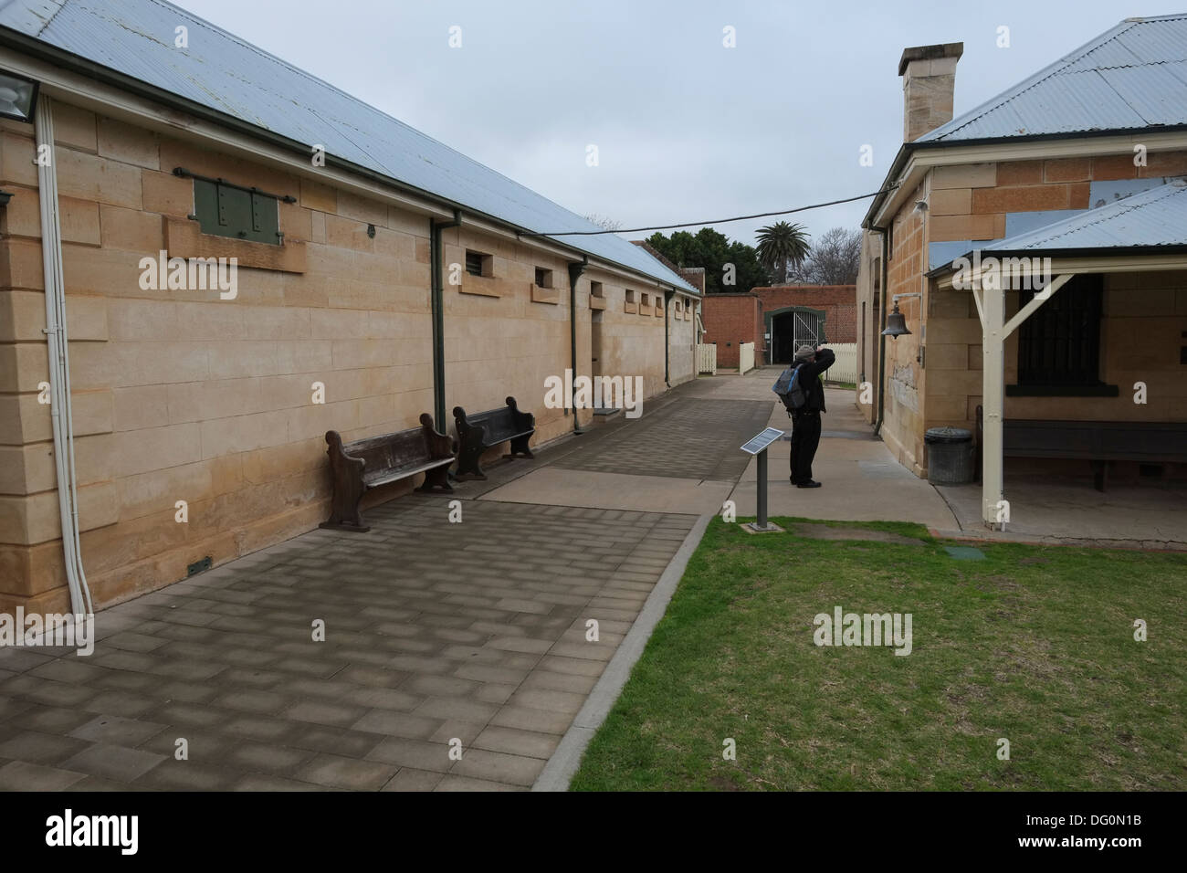 At the Old Dubbo Gaol Stock Photo - Alamy