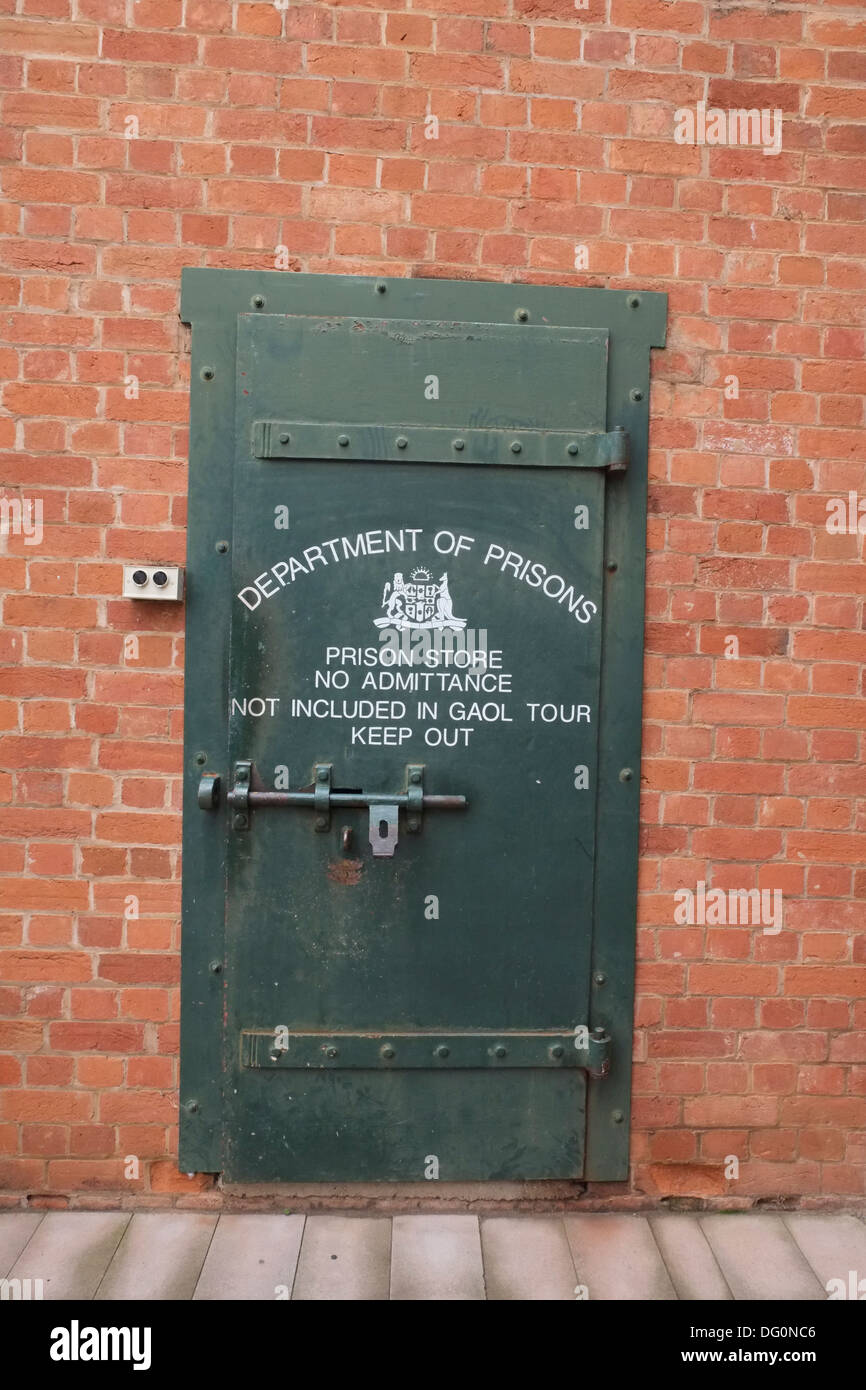 At the Old Dubbo Gaol Stock Photo - Alamy