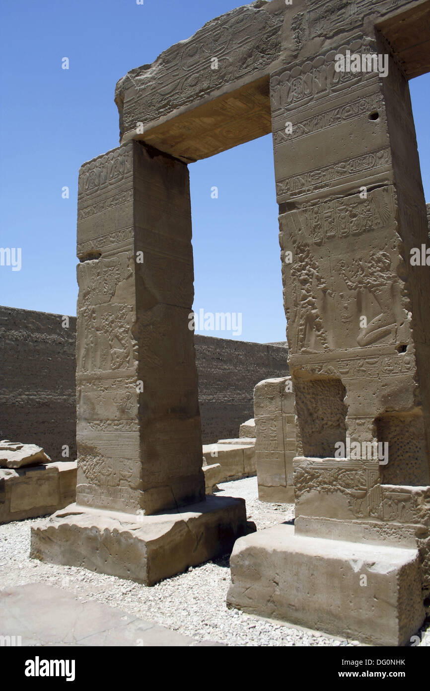 Mortuary temple of seti i hi-res stock photography and images - Alamy