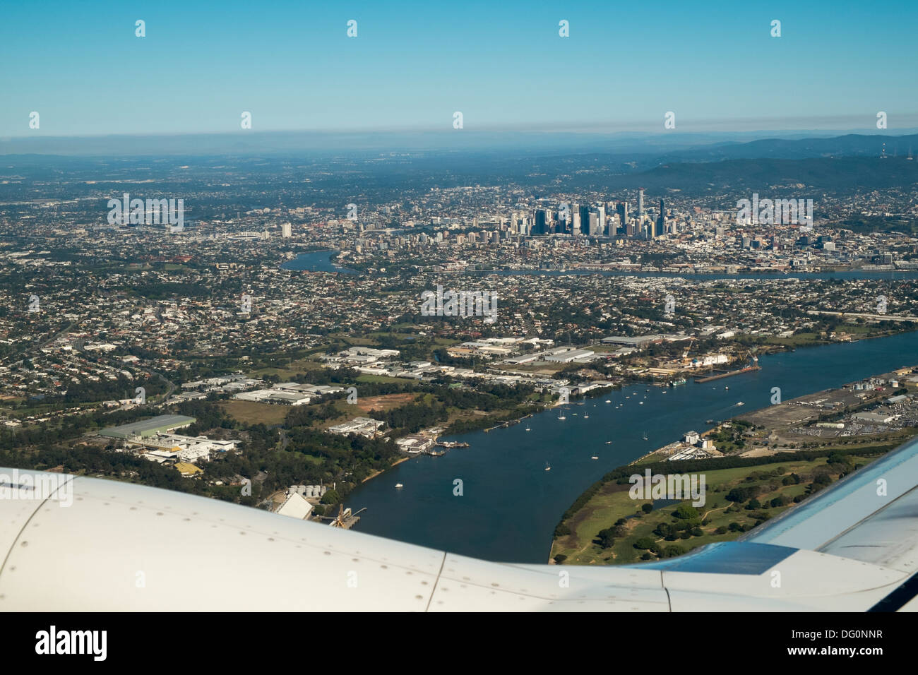 View from the air Stock Photo - Alamy