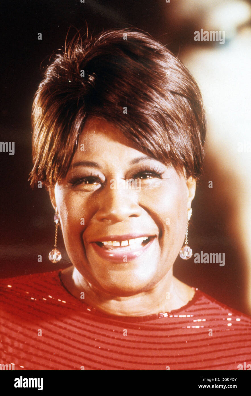 ELLA FITZGERALD (1917-1996) American jazz singer about 1965 Stock Photo ...