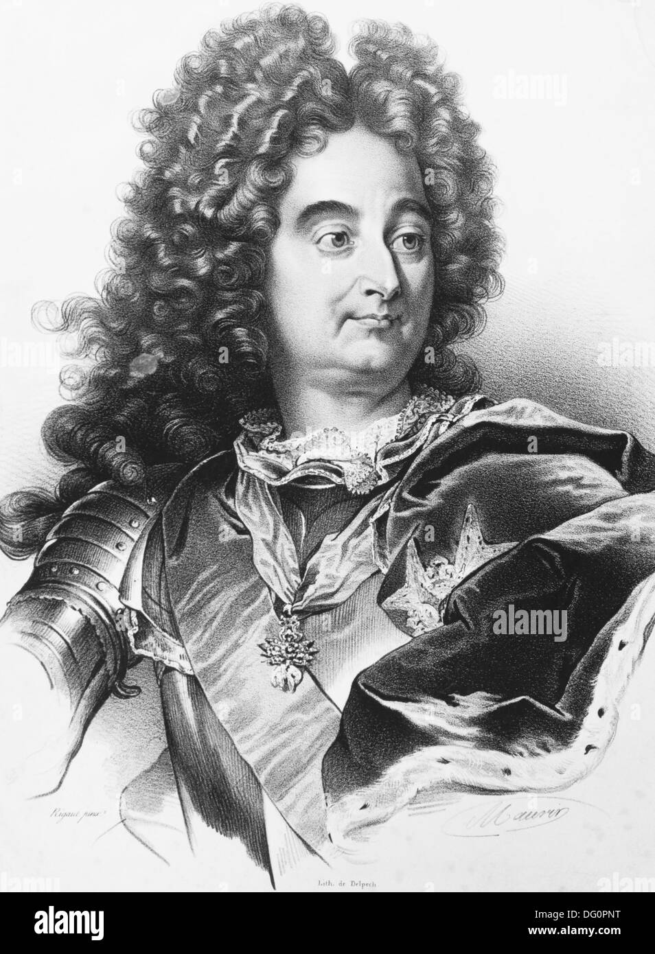 King Louis Xiv Of France Black and White Stock Photos & Images - Alamy