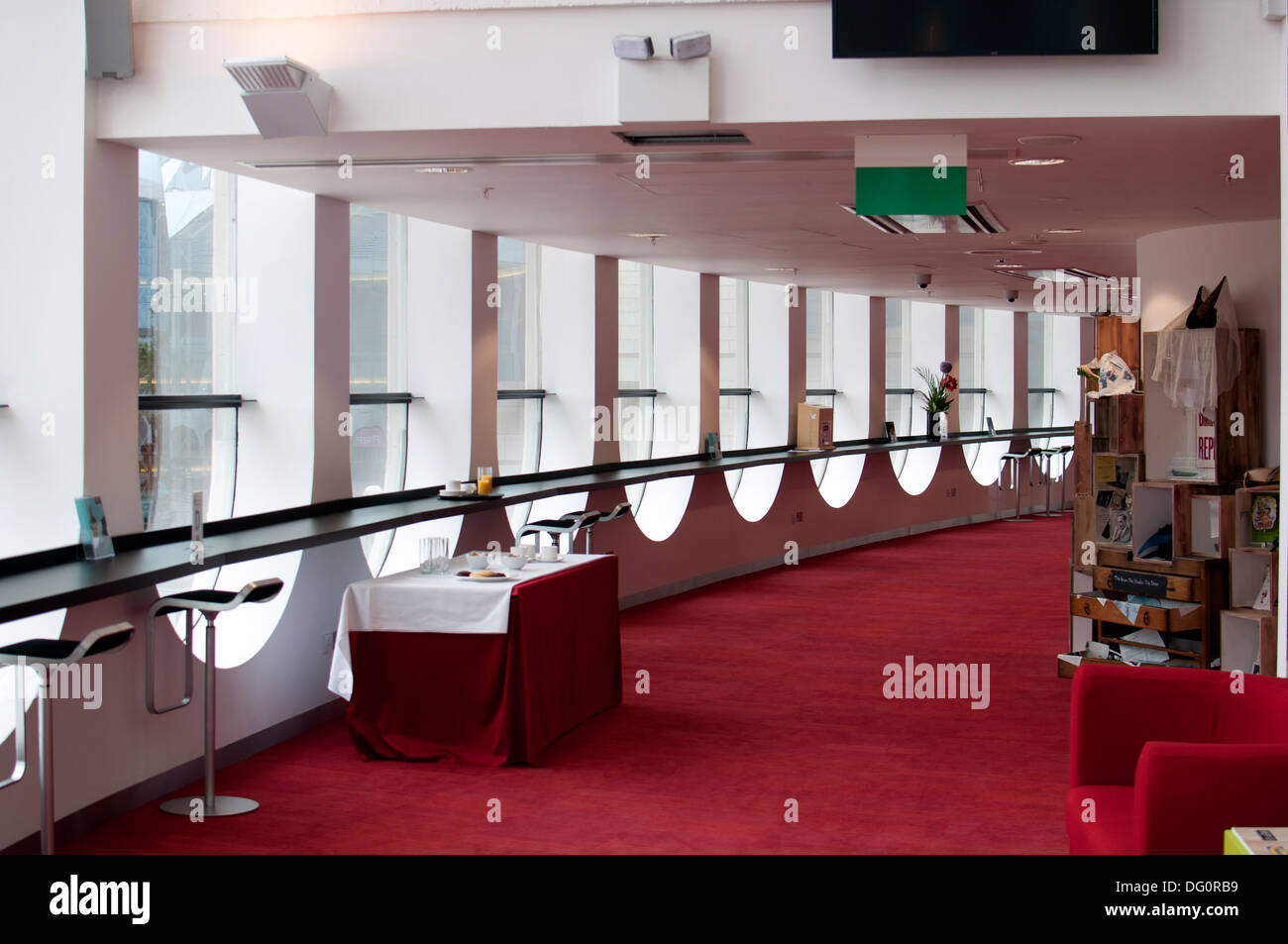 Interior view of the refurbished REP theatre, Birmingham, UK Stock ...
