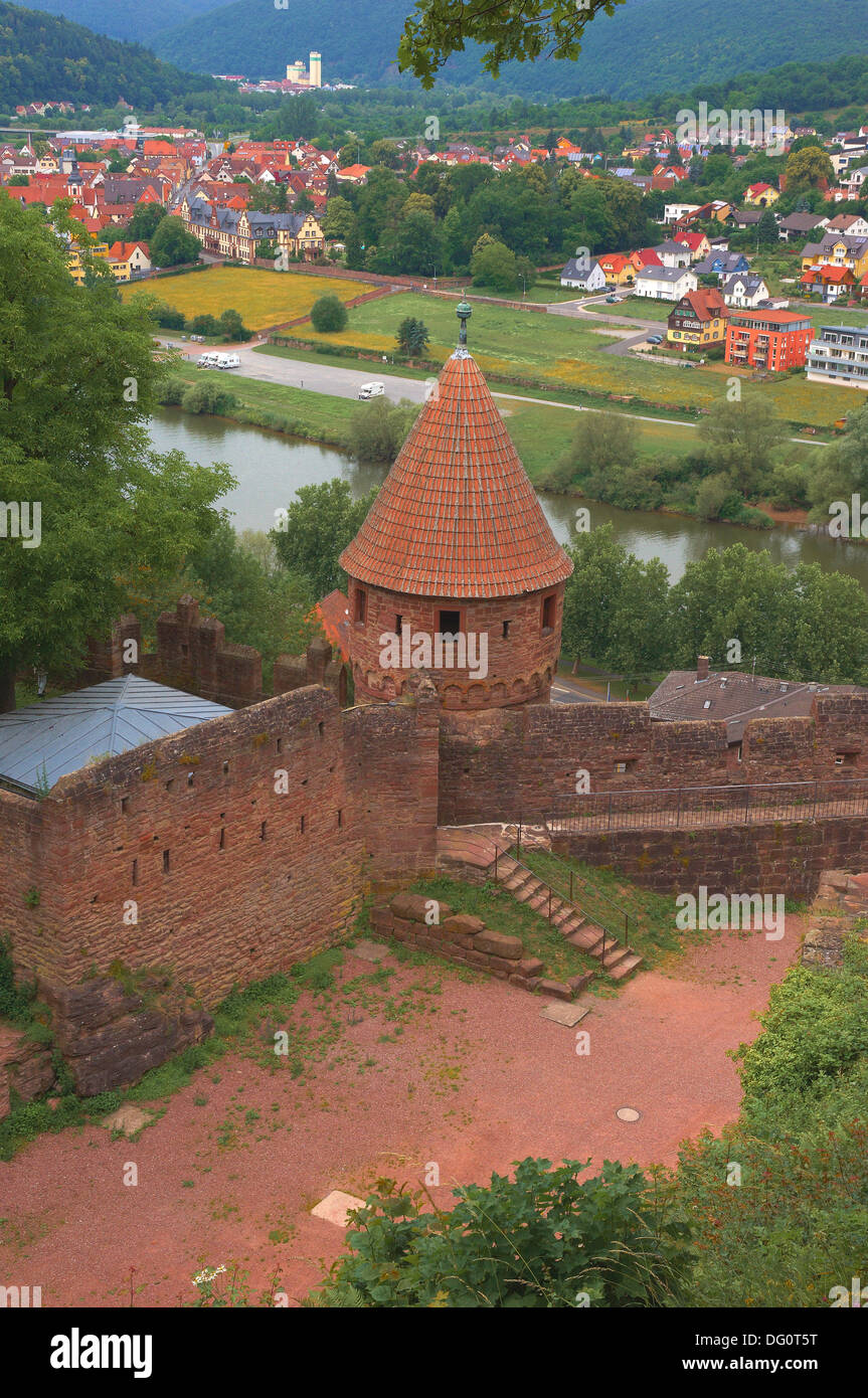 Wertheim, Wertheim castle, Main River, Main-Tauber, Romantische Strasse ...