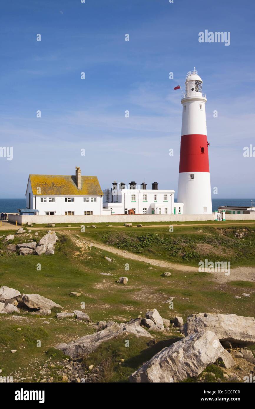 Portland Bill Lighthouse. Isle of Portland. Dorset. England. UK Stock ...