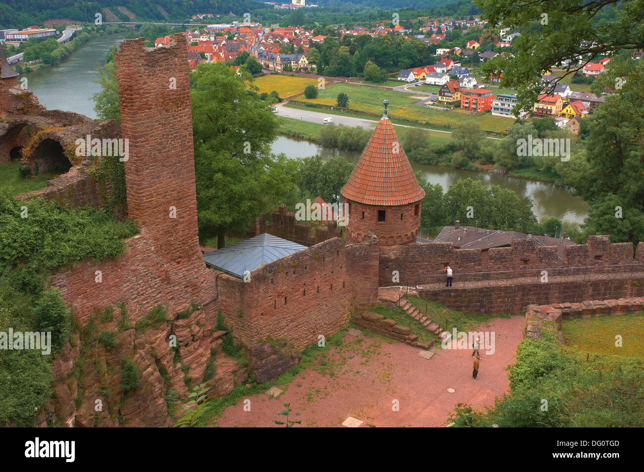 Wertheim castle hi-res stock photography and images - Alamy