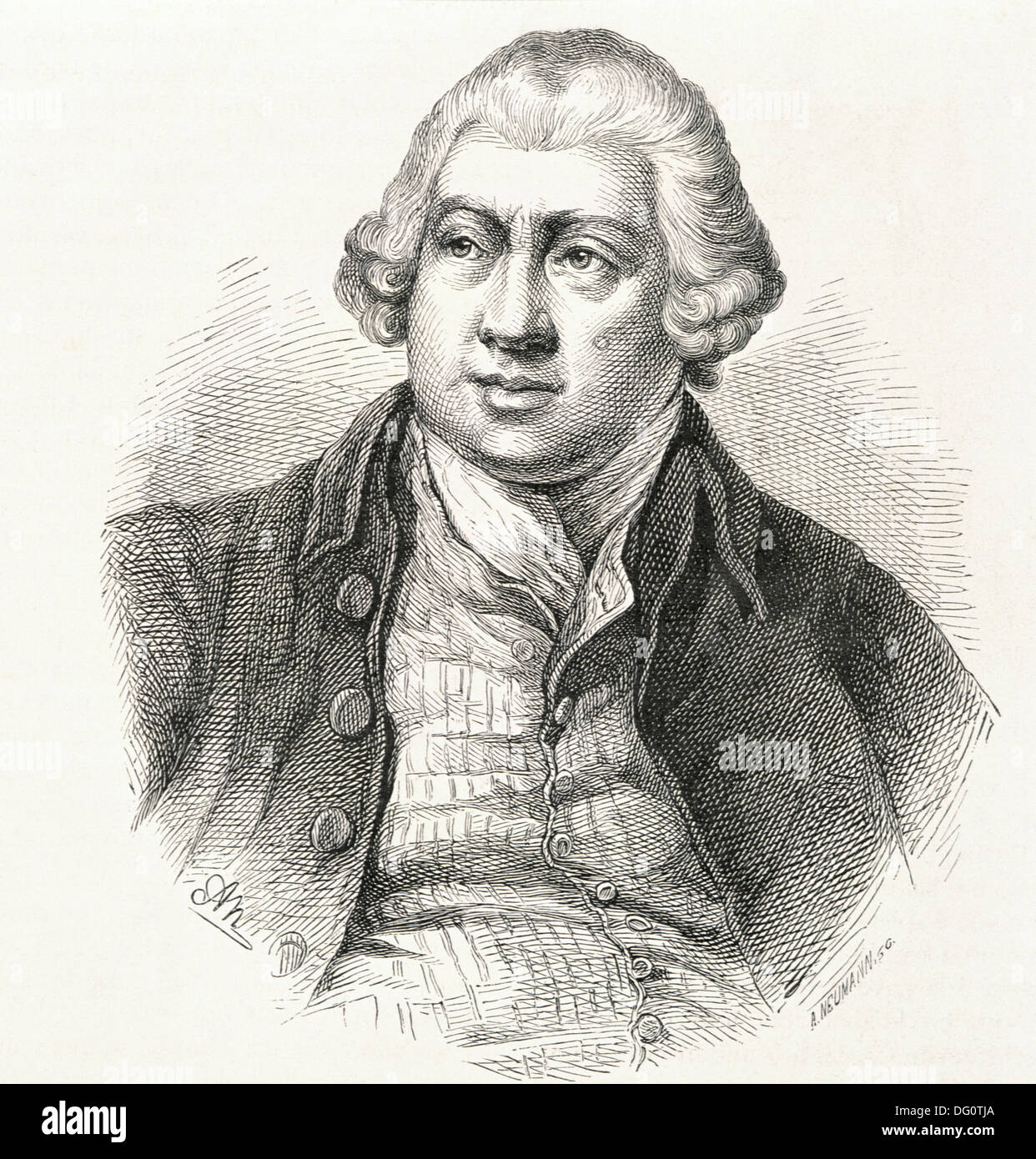 Richard arkwright portrait hi-res stock photography and images - Alamy