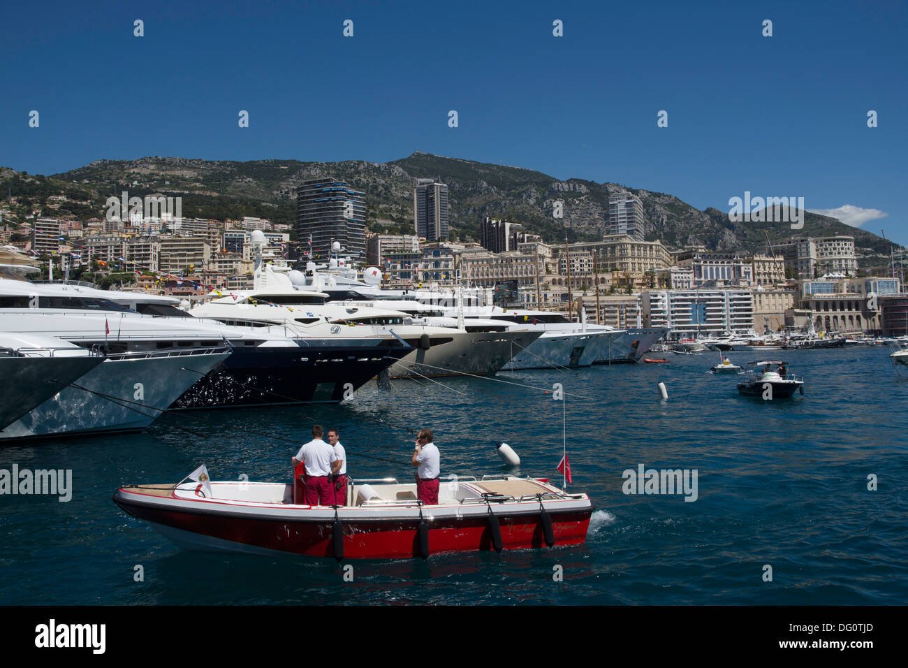 Ship, Yacht, Port, Hercule, Monaco, Monte Carlo Stock Photo - Alamy