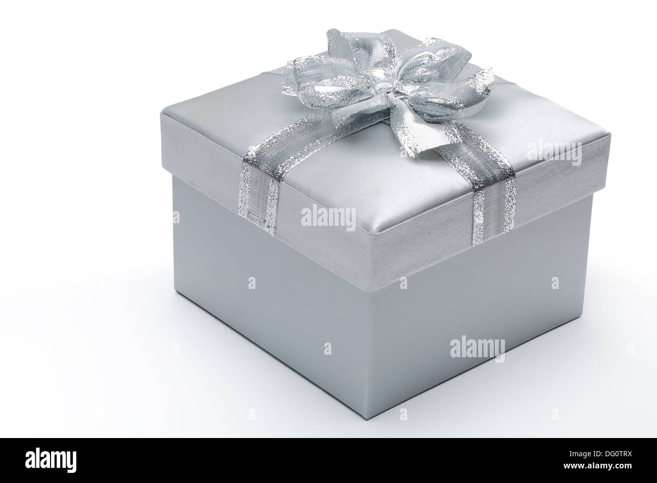 Silver gift hi-res stock photography and images - Alamy