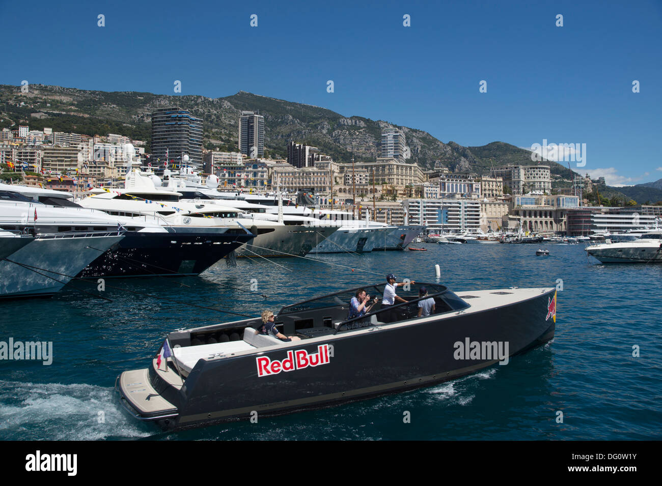 Ship, Yacht, Port, Hercule, Monaco, Monte Carlo Stock Photo - Alamy