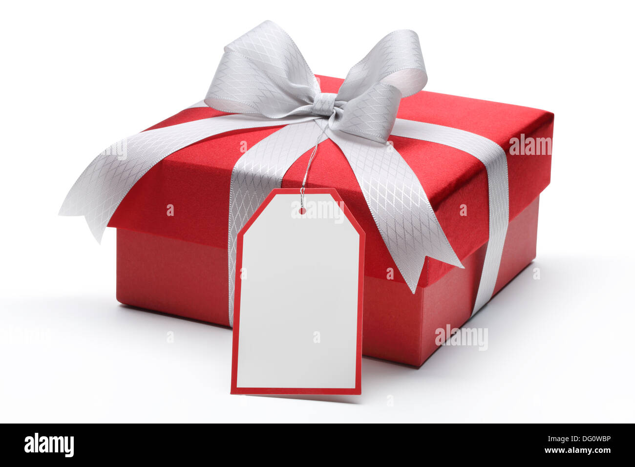 Christmas card and gift tag Cut Out Stock Images & Pictures - Alamy