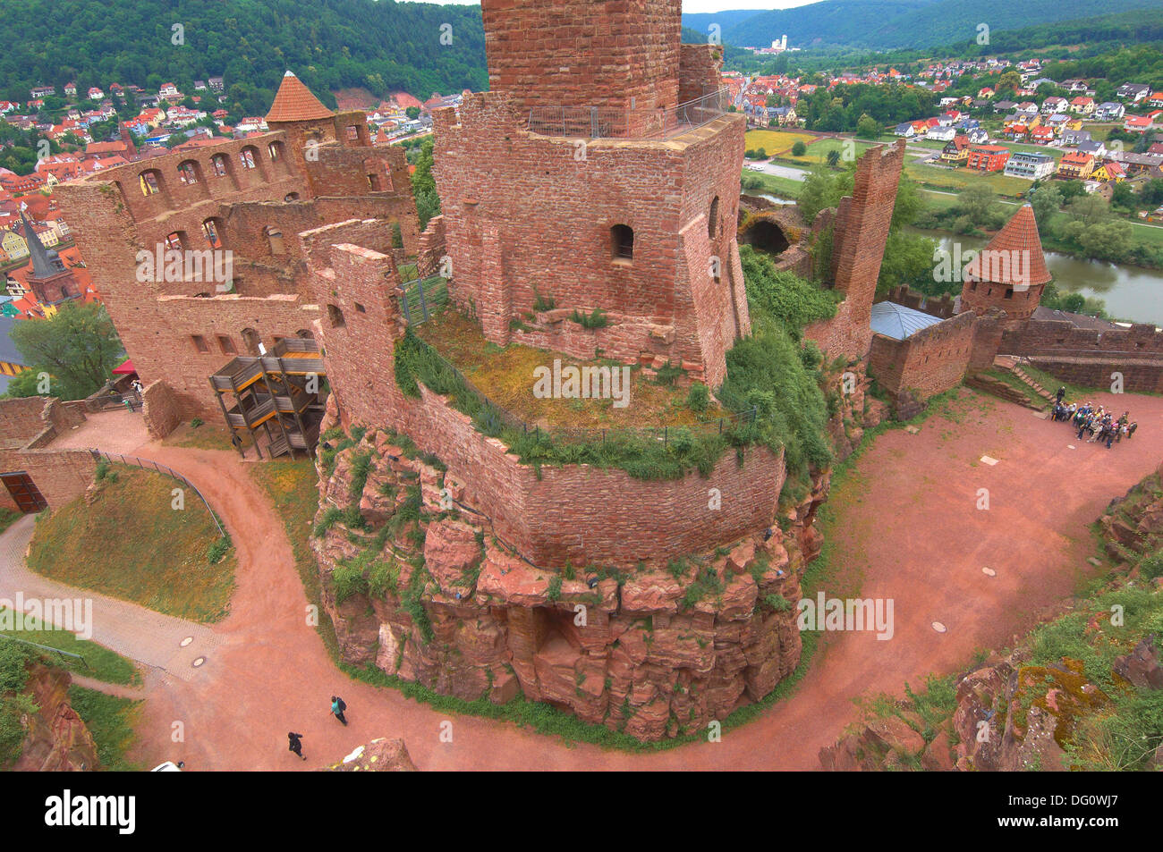 Wertheim castle hi-res stock photography and images - Alamy