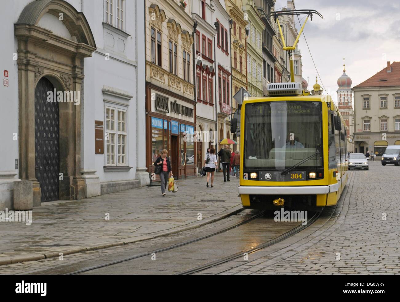 Plzen tram hi-res stock photography and images - Alamy