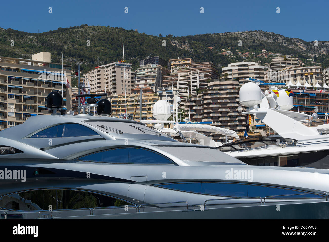 Ship, Yacht, Port, Hercule, Monaco, Monte Carlo Stock Photo - Alamy