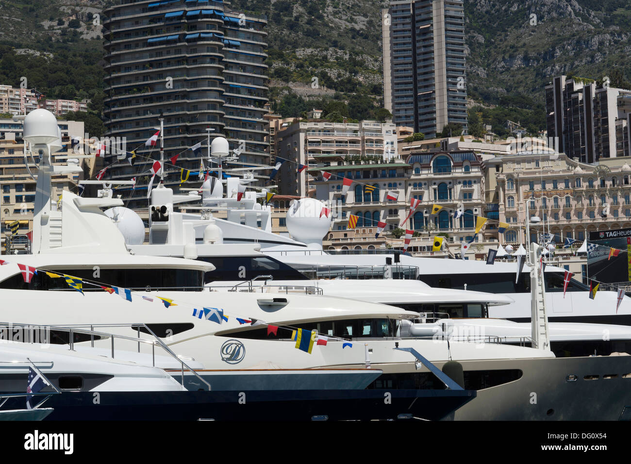 Ship, Yacht, Port, Hercule, Monaco, Monte Carlo Stock Photo - Alamy