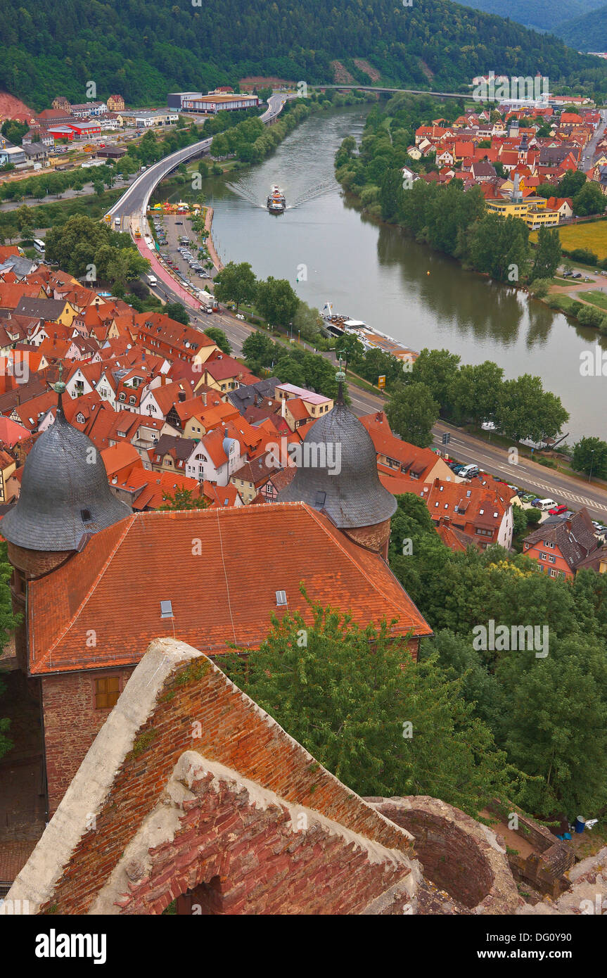 Wertheim, Main River, Main-Tauber, Romantische Strasse, Romantic Road ...