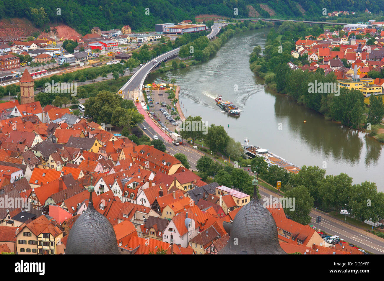 Wertheim main river tauber hi-res stock photography and images - Alamy