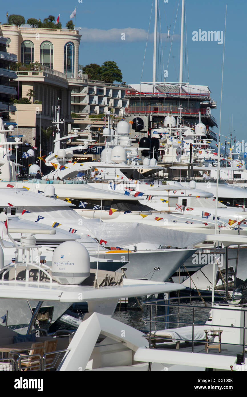 Ship, Yacht, Port, Hercule, Monaco, Monte Carlo Stock Photo - Alamy