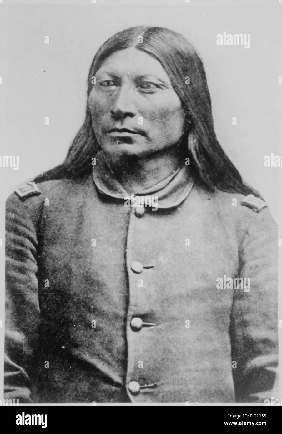 Arapaho tribe of native americans Black and White Stock Photos & Images ...