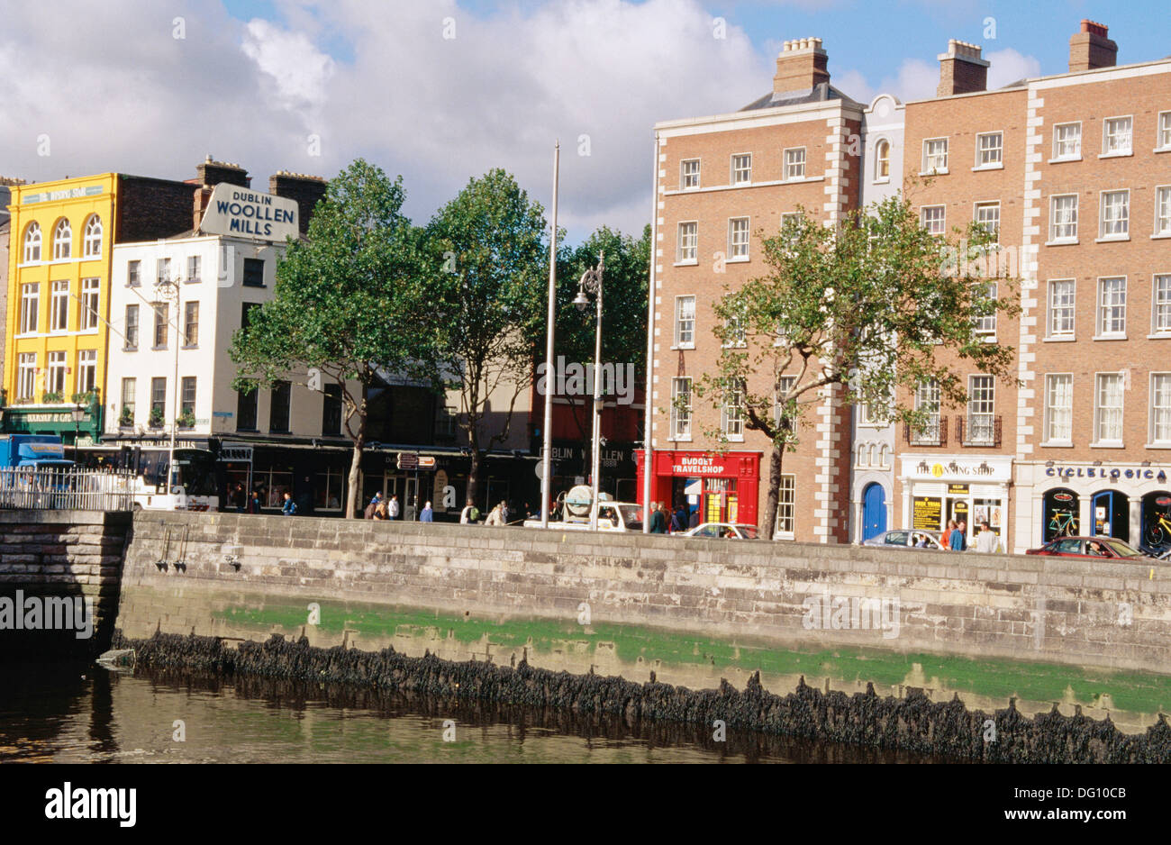 Quays on the River Liffey. Dublin. Ireland Stock Photo - Alamy