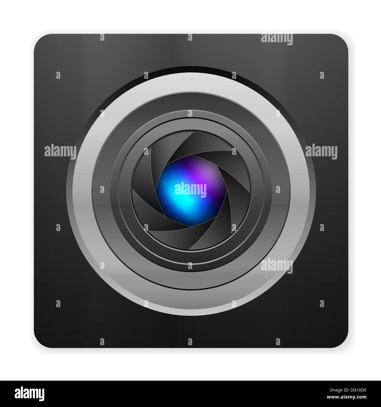 Photo camera icon on a white background. Vector illustration Stock ...