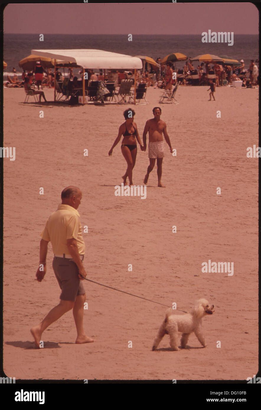 This photograph shows Stewart Beach, located on the eastern end of ...