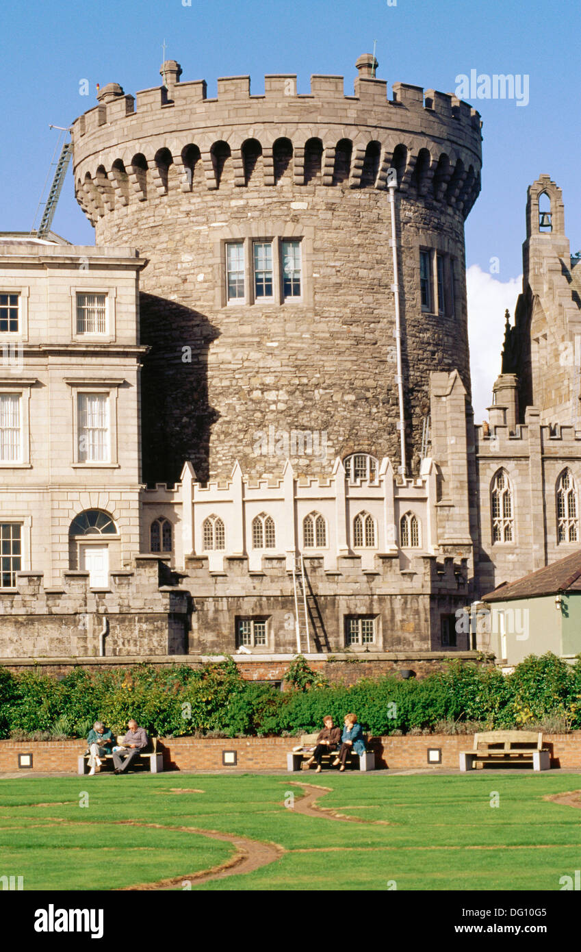 Record tower dublin castle hi-res stock photography and images - Alamy